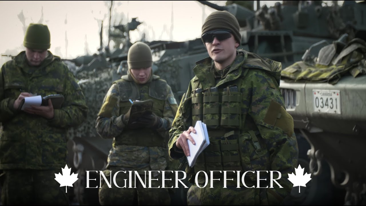 Engineer Officer Canadian Forces (4K) (2025) - YouTube