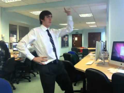 Conner dancing in common room:) - YouTube