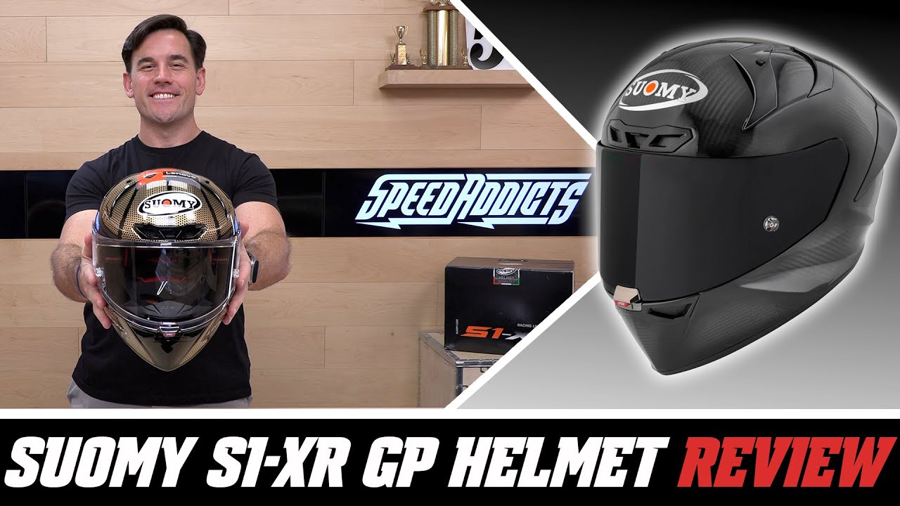 Suomy S1-XR GP Helmet Review at SpeedAddicts.com - YouTube