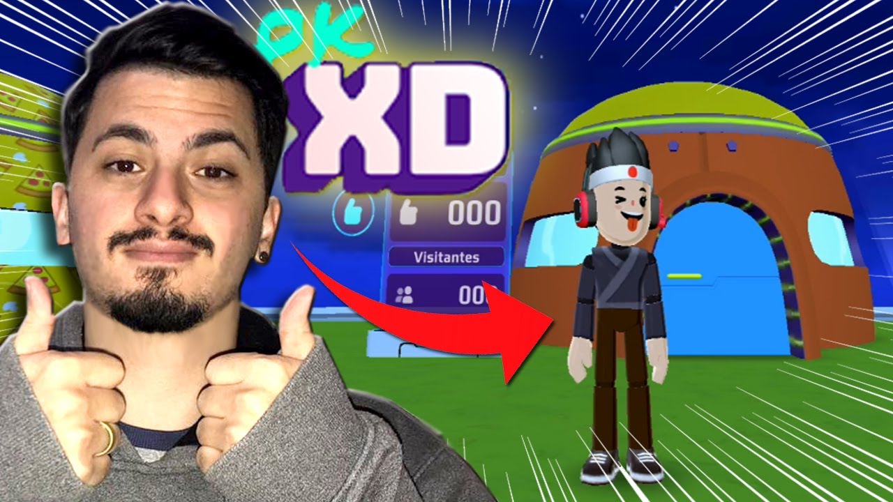 CRIEI MEU PERSONAGEM NO PK XD - PRIMEIRA VEZ NO PK XD - YouTube