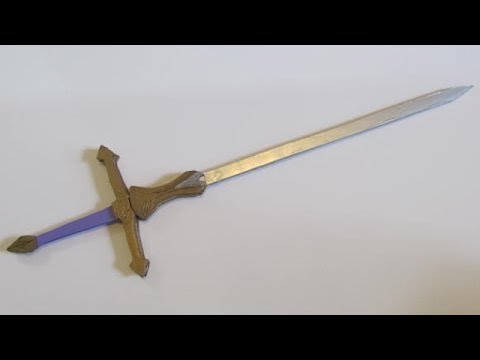 Make the Princess Zelda Sword from Twilight Princess - YouTube