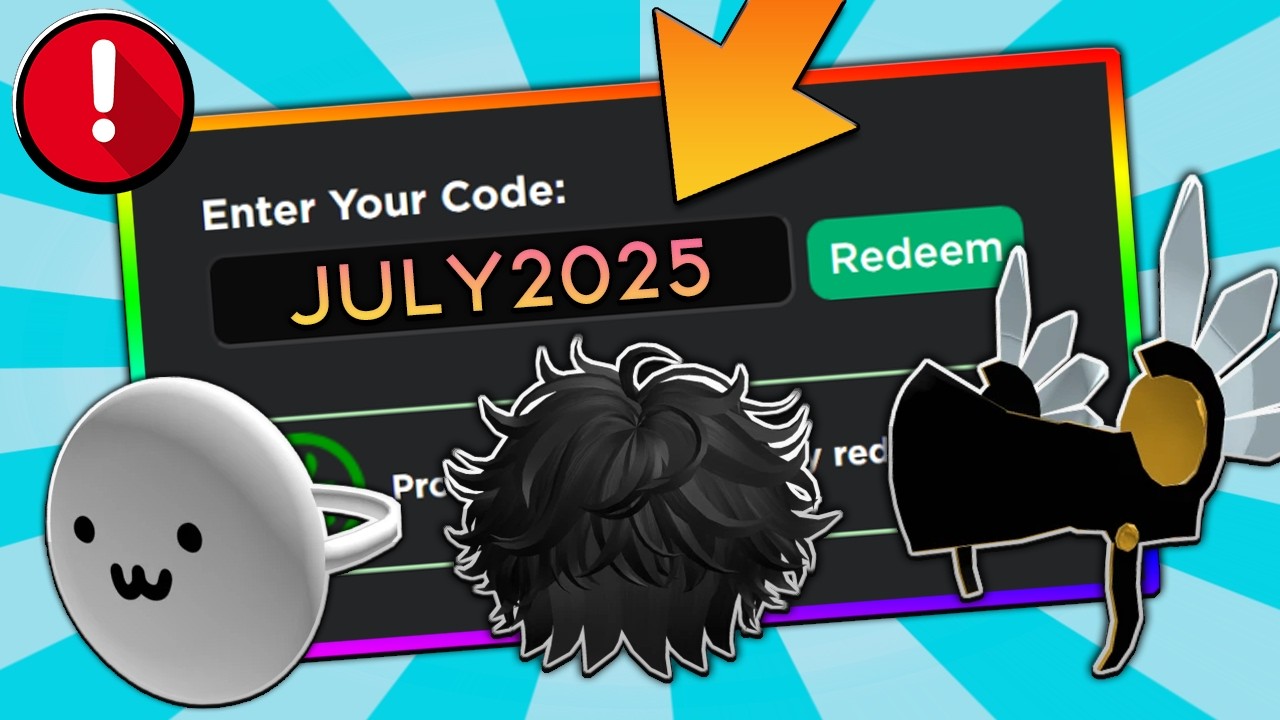 *47 NEW CODES* ALL JULY 2025 Roblox Promo Codes For ROBLOX FREE Items ...