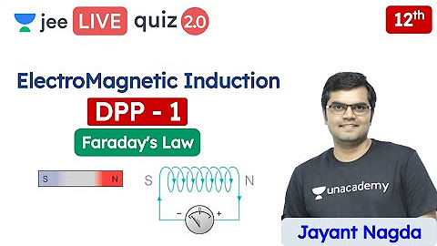 JEE | ElectroMagnetic Induction DPP - Playlist | Class 12 | Unacademy JEE | JEE LIVE Quiz 2.0 ...
