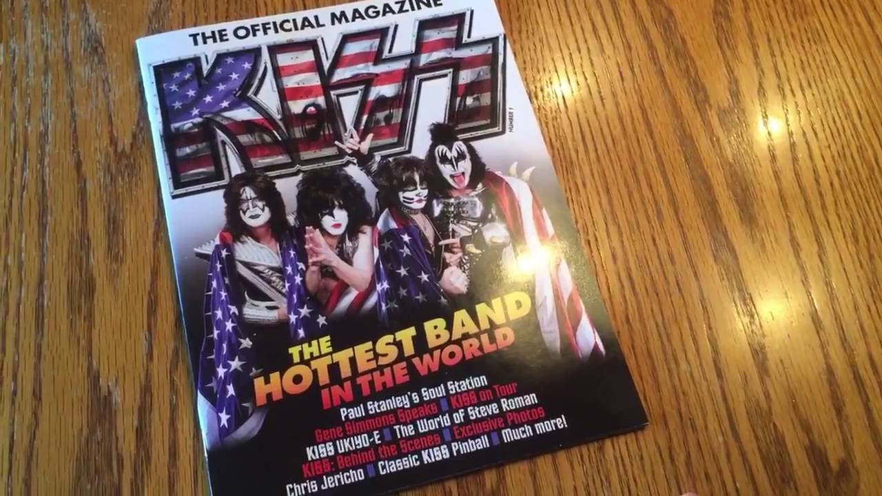 The Official KISS Magazine #1 - YouTube