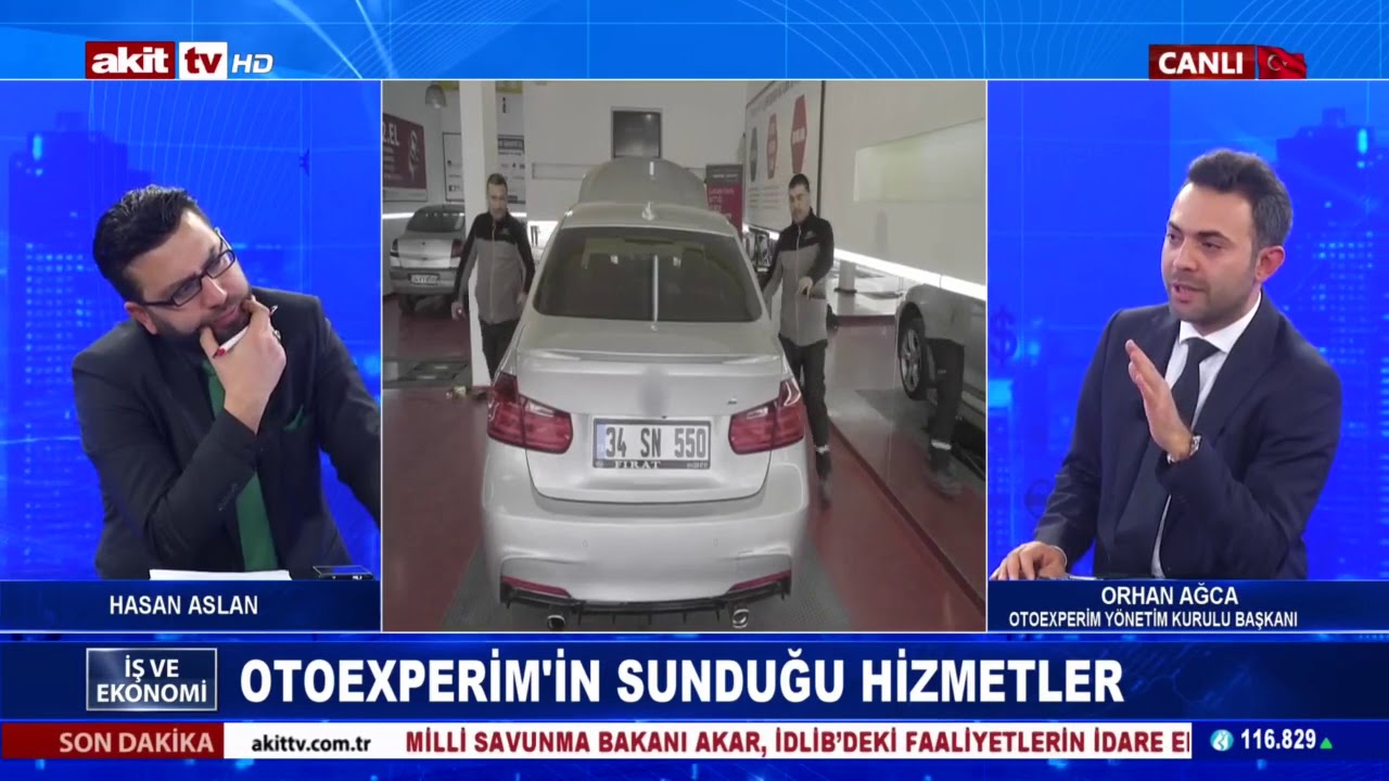 Oto Experim Akit TV İş ve Ekonomi - YouTube