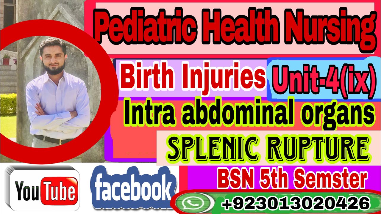 PHN-Unit-4(ix)(Splenic rupture-abdominal organs [birth injuries] Causes ...
