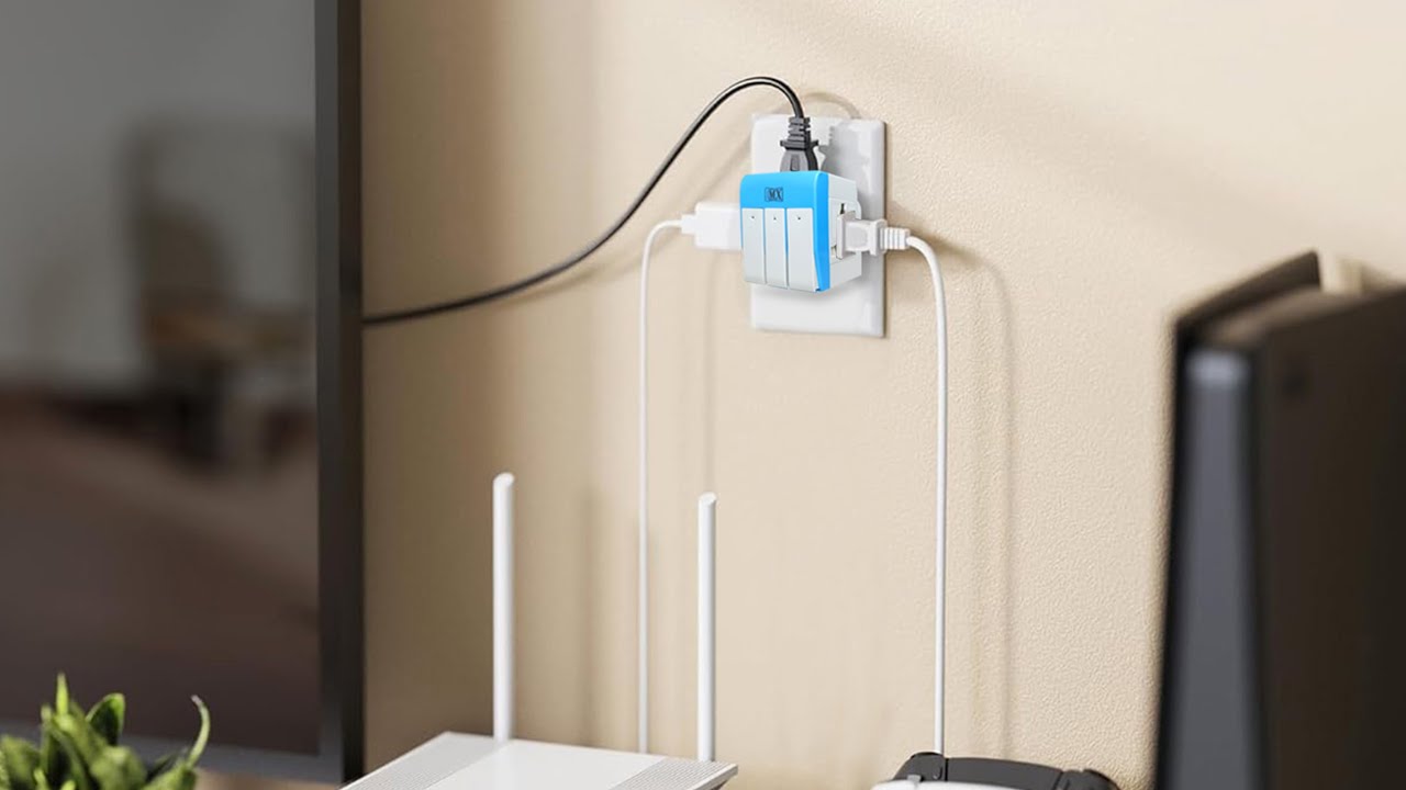 MX 3-Way Universal Conversion Plug with Individual Switch: Your Power ...