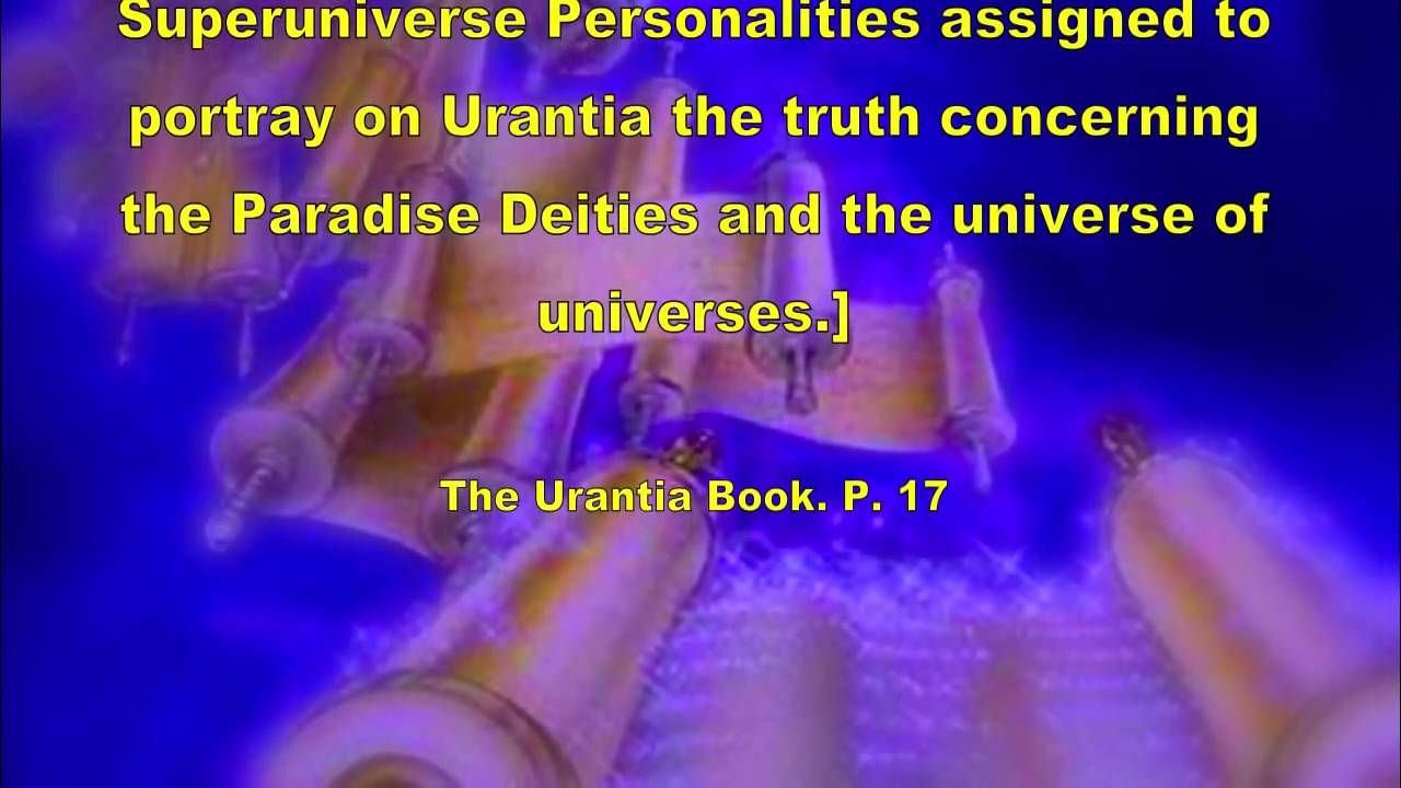 Jesus of Urantia (1) God The Father. P1 of 7 - YouTube