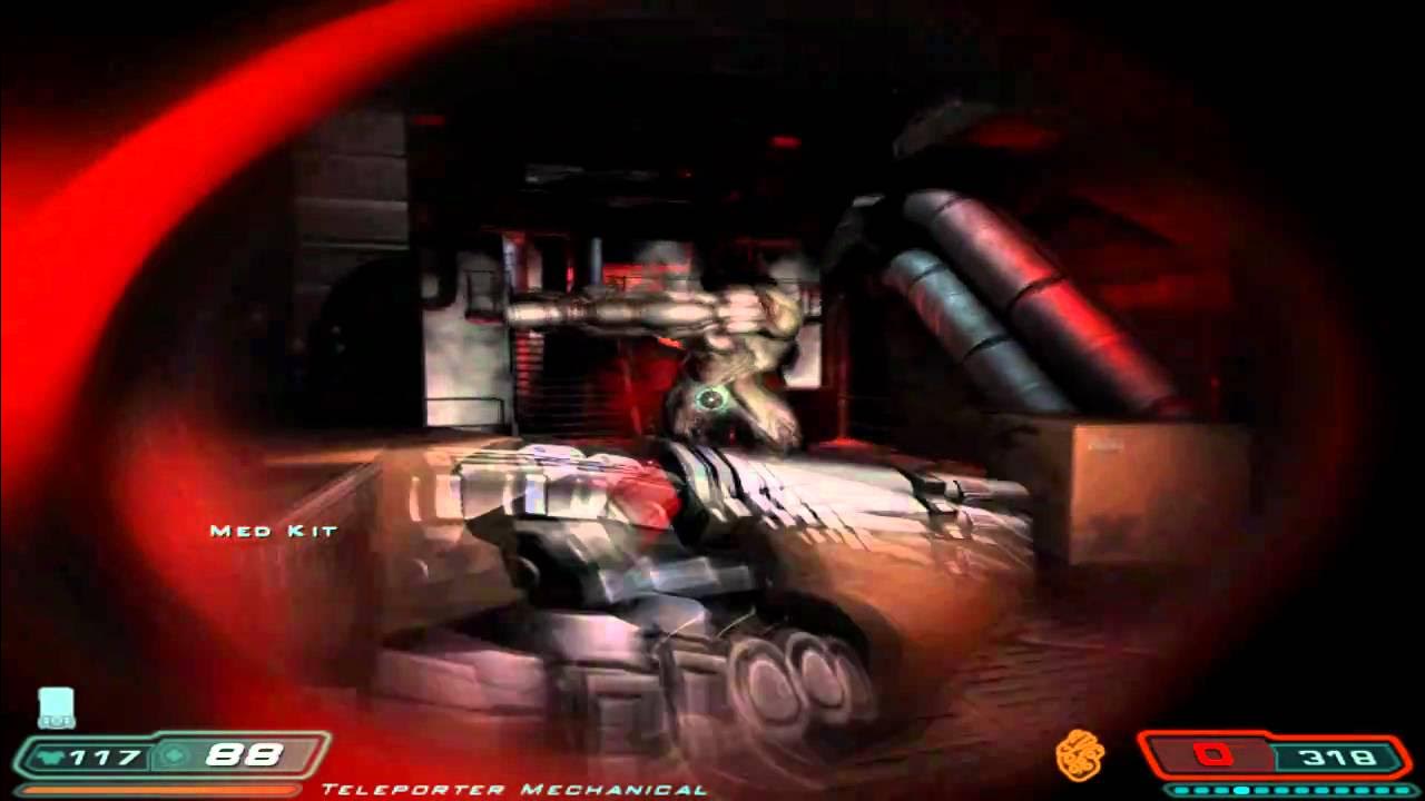 DOOM 3 Resurrection of Evil walkthrough HD Level 10 Phobos Labs - Sector 1 Revisited - YouTube