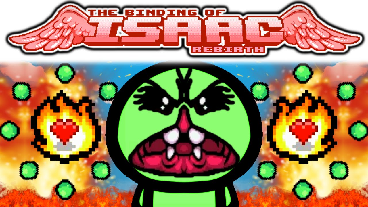 The Binding of Isaac REBIRTH: IPECAC + PYROMANIAC + MONSTRO'S LUNG ...