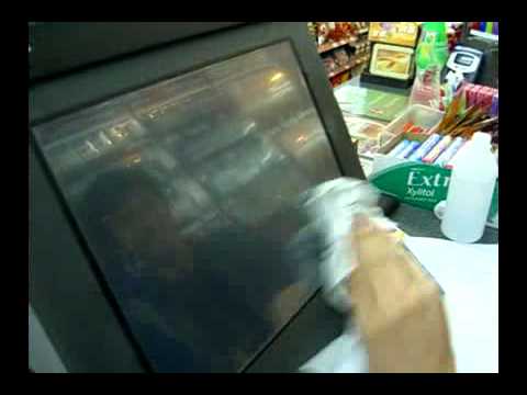 POS Touch Screen Cleaning - YouTube