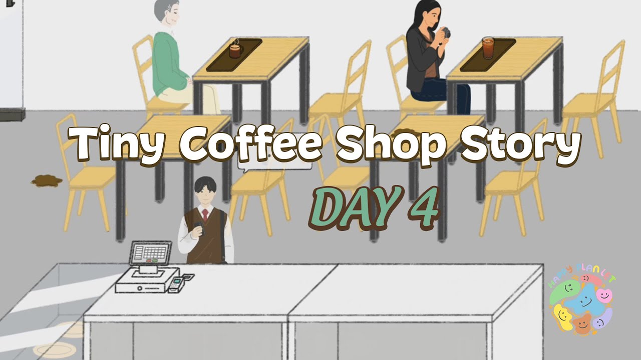 Tiny Coffee Shop Story 🐶 Day 4 👑 Gameplay Walkthrough 🍨 #tinycoffeeshop ...