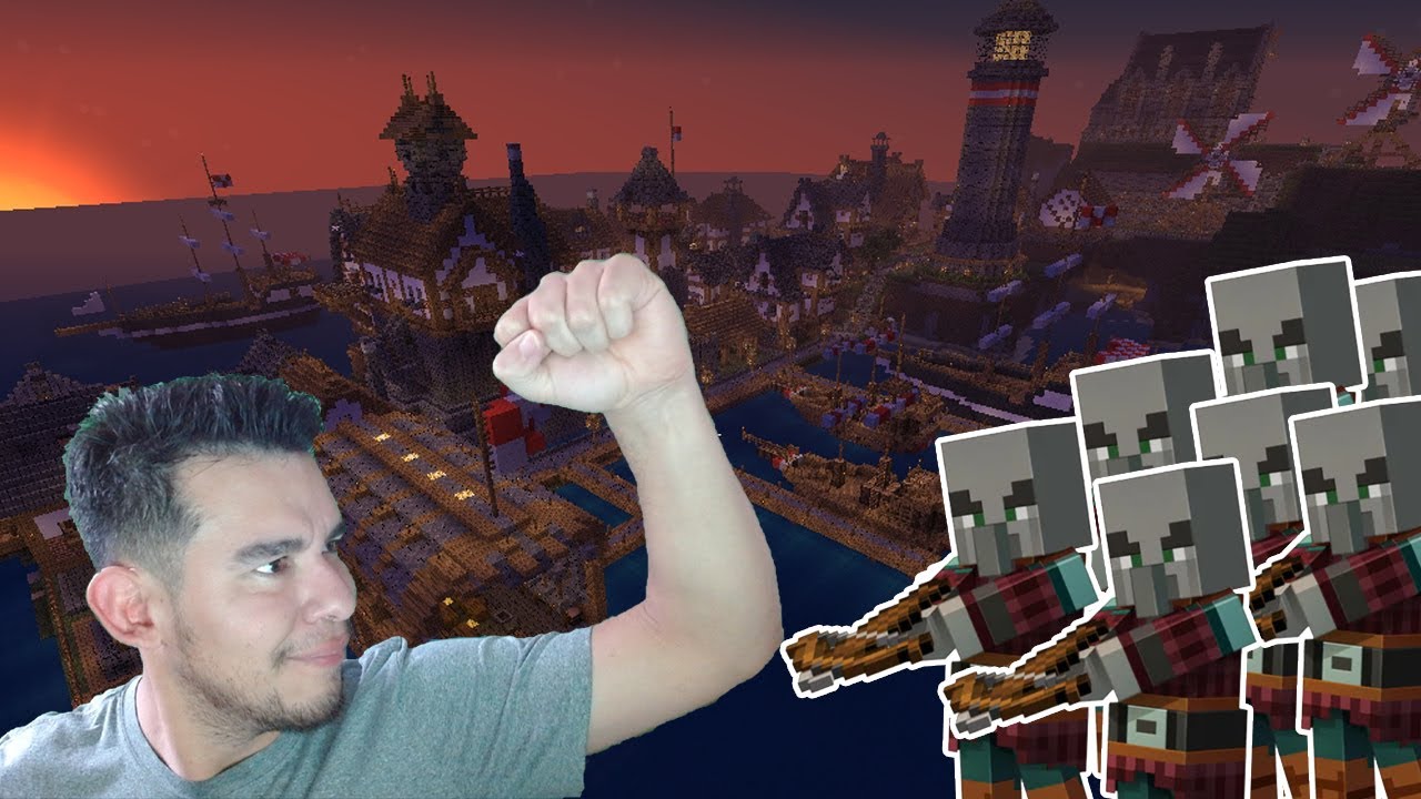 Me & My Friends Raid The Raiders Minecraft: Viking Pillager Stronghold ...
