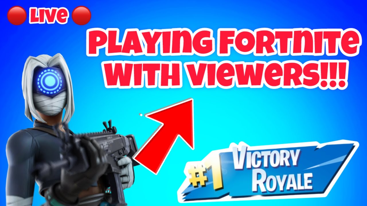 Playing FORTNITE with VIEWERS! Live EVENT TOMORROW! - YouTube