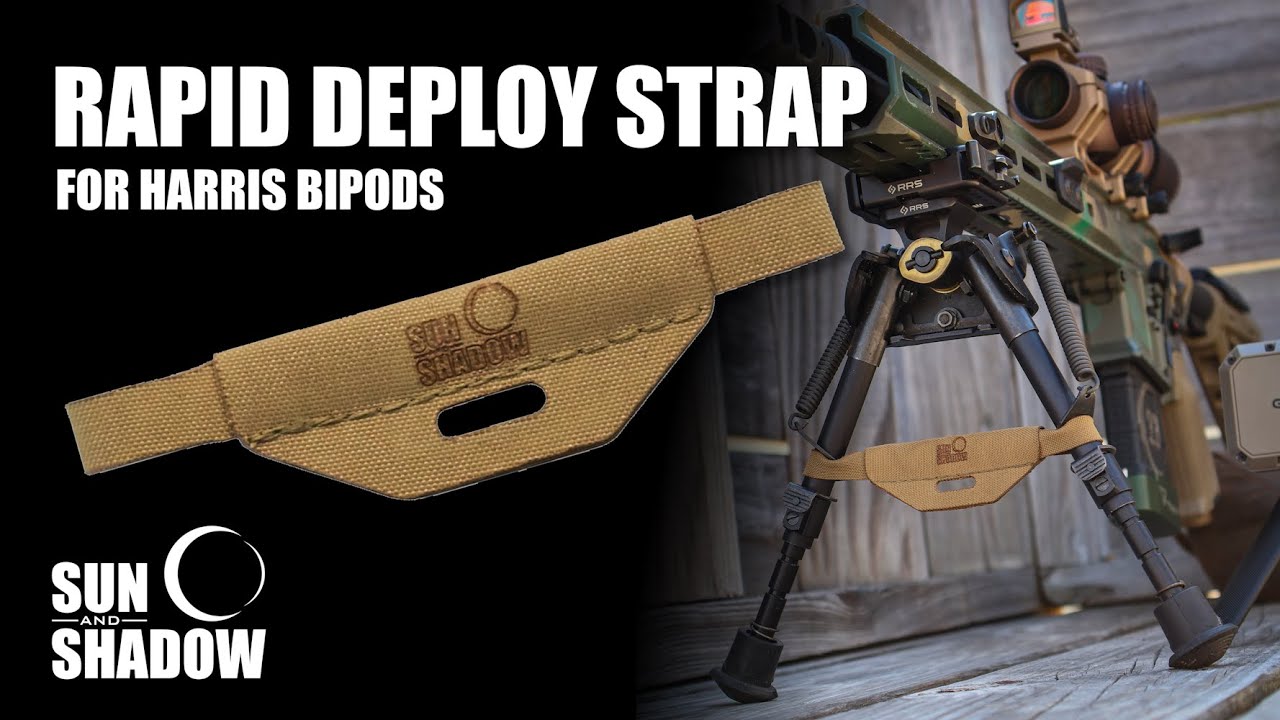 Install the Rapid Deploy Strap for Harris S Bipods! - YouTube