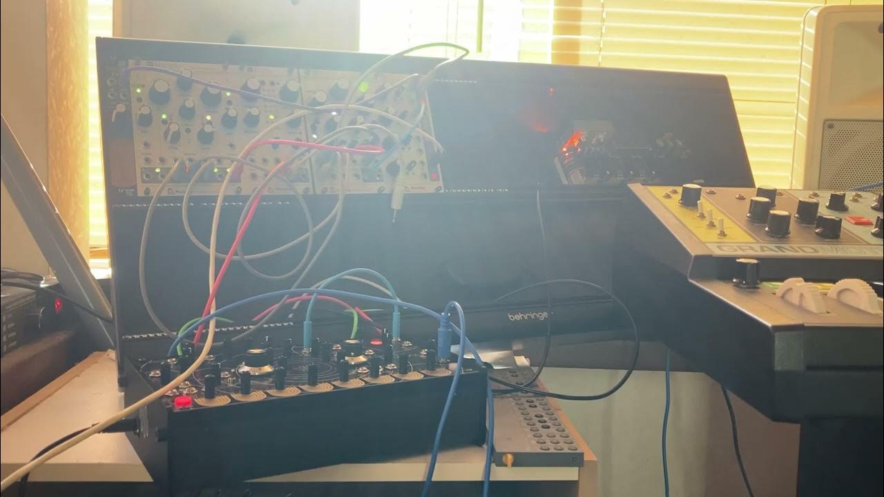Generative Ambient Set with Mutable Instruments Ears, Maibles, Beads & Veils - YouTube