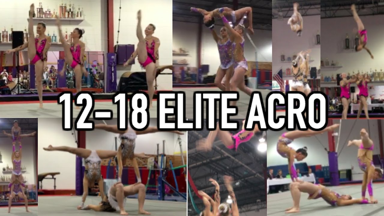 Jr. Elite Acro Age 12-18 | 1st Place | Regionals| itzamanda - YouTube