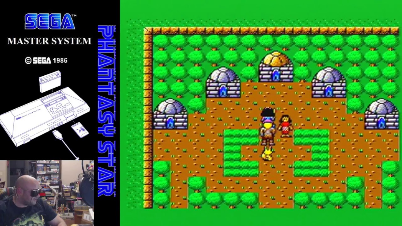 Phantasy Star Pt.3 Sega Master System First play through. Map Maker ...