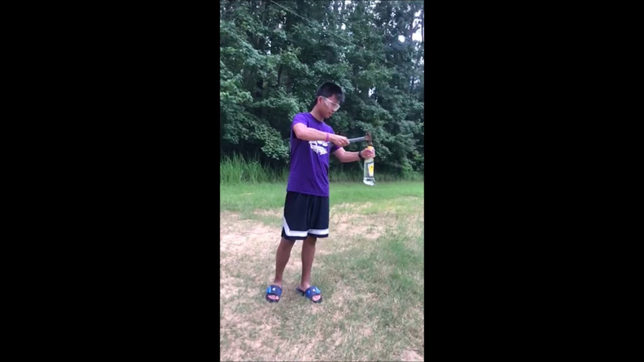 Pascal's principle - Bottle breaking demo - YouTube