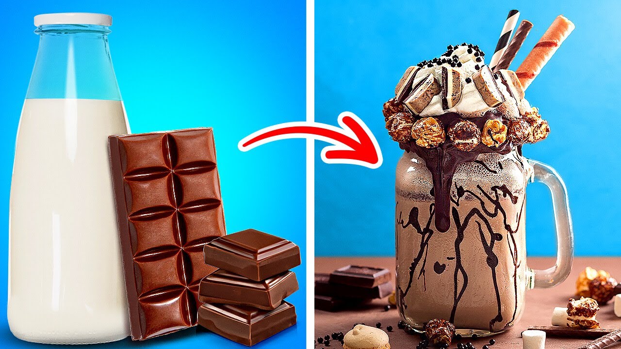 20+ Recetas de bebidas deliciosas y dulces que tienes que probar 😋☕🥤 ...
