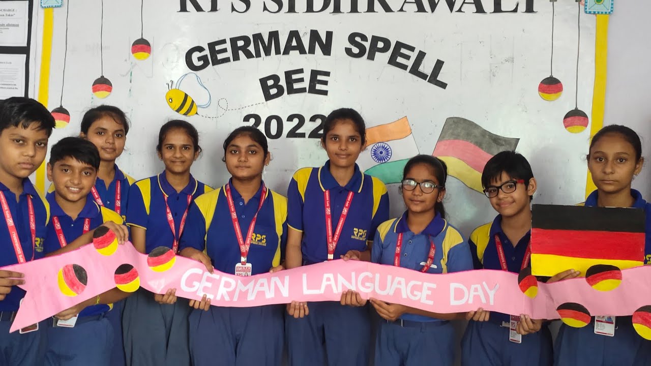 German Spell Bee 2022 | Competition | RPS Sidhrawali | Gurugram - YouTube
