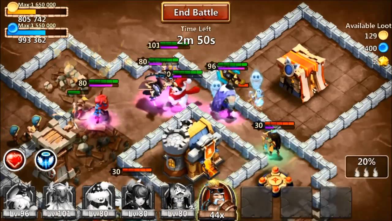 [FR] Castle Clash - Farmer les Fragments - Les Donjons : Partie 1 - YouTube