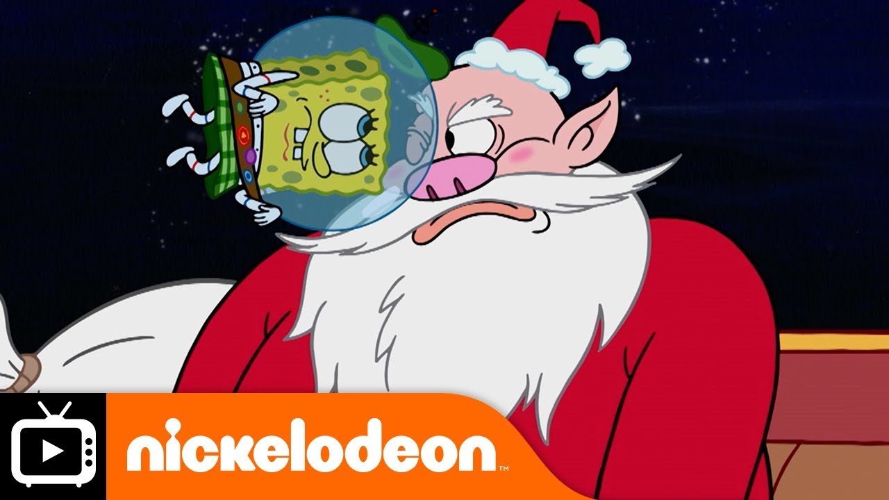 SpongeBob SquarePants | Santa's Helper SpongeBob | Nickelodeon UK - YouTube
