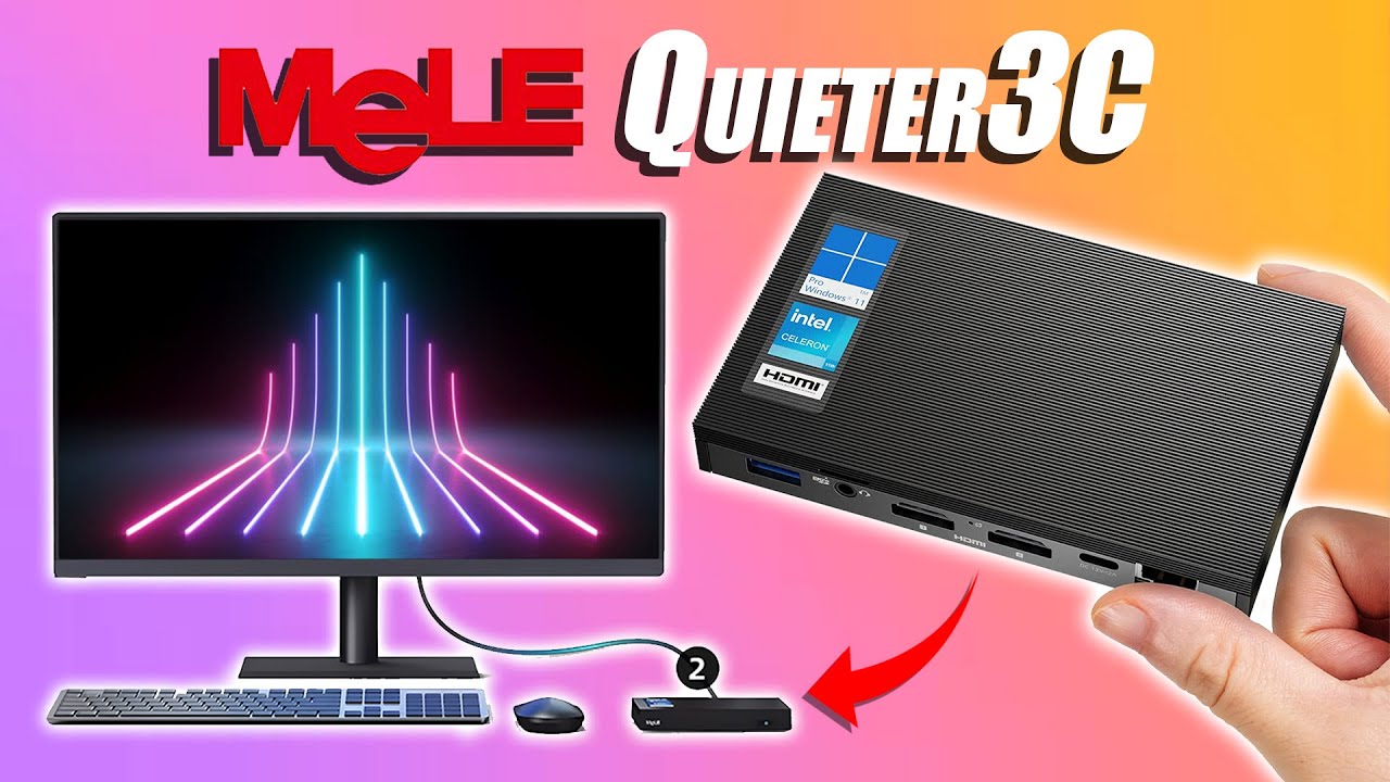 The MELE Quieter3C Is An All New Ultra Tiny 4K Windows 11 PC! First ...