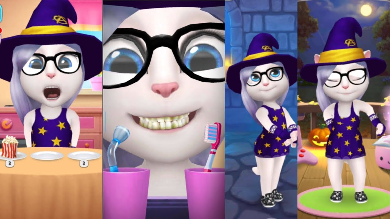 MY TALKING ANGELA EAT SWIM BRUSH TEATH AND DANCE ANGELA BEAUTIFUL AND ...