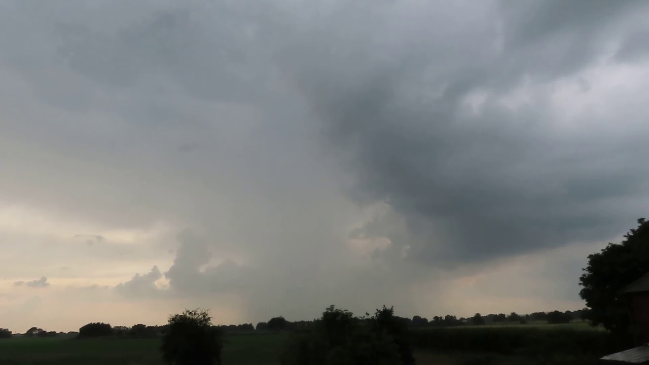 Thunder rumbling away, 17th June 2020, Irlam - YouTube
