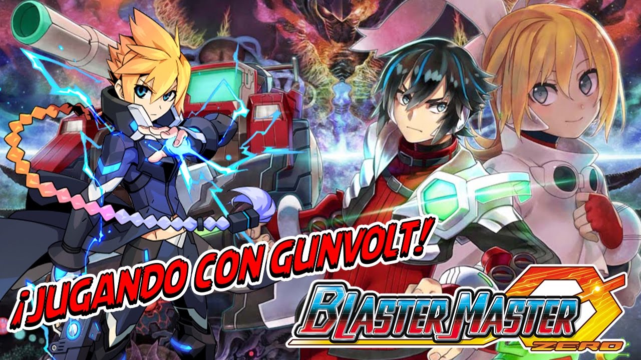 ¡Jugando con GUNVOLT en Blaster Master Zero! - 3DS - YouTube