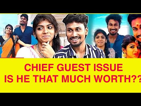 CHIEF GUEST ISSUE | TAMIL | GM | @gowtham-mani - YouTube