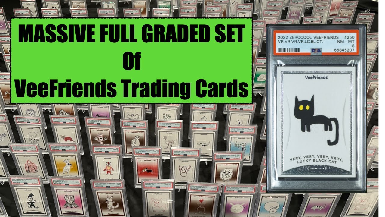 MASSIVE VeeFriends Series 1 Card Collection - All 235 Characters! PSA ...