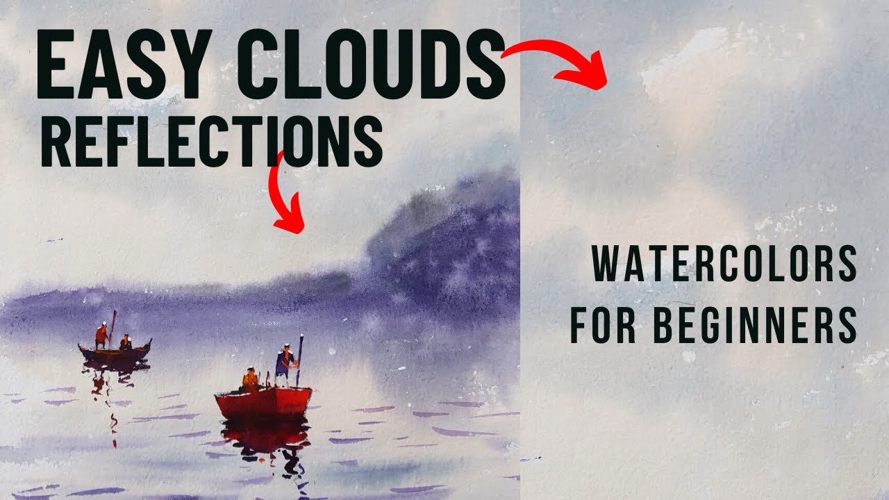 Improve your Clouds & Reflections| Paint convincing clouds in ...