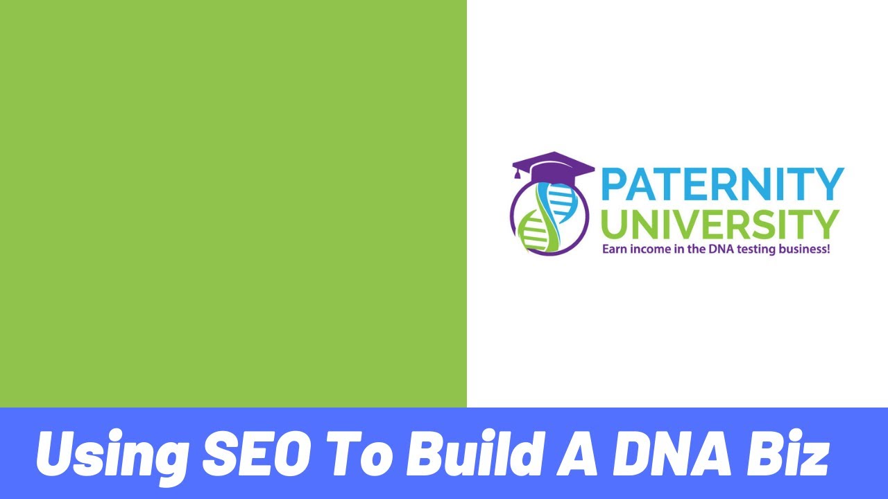 Using SEO To Market Your Paternity Testing Biz w/Richard Rembert - YouTube
