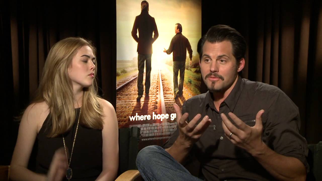 Where Hope Grows: Kris Polaha & Mckaley Miller Official Movie Interview ...
