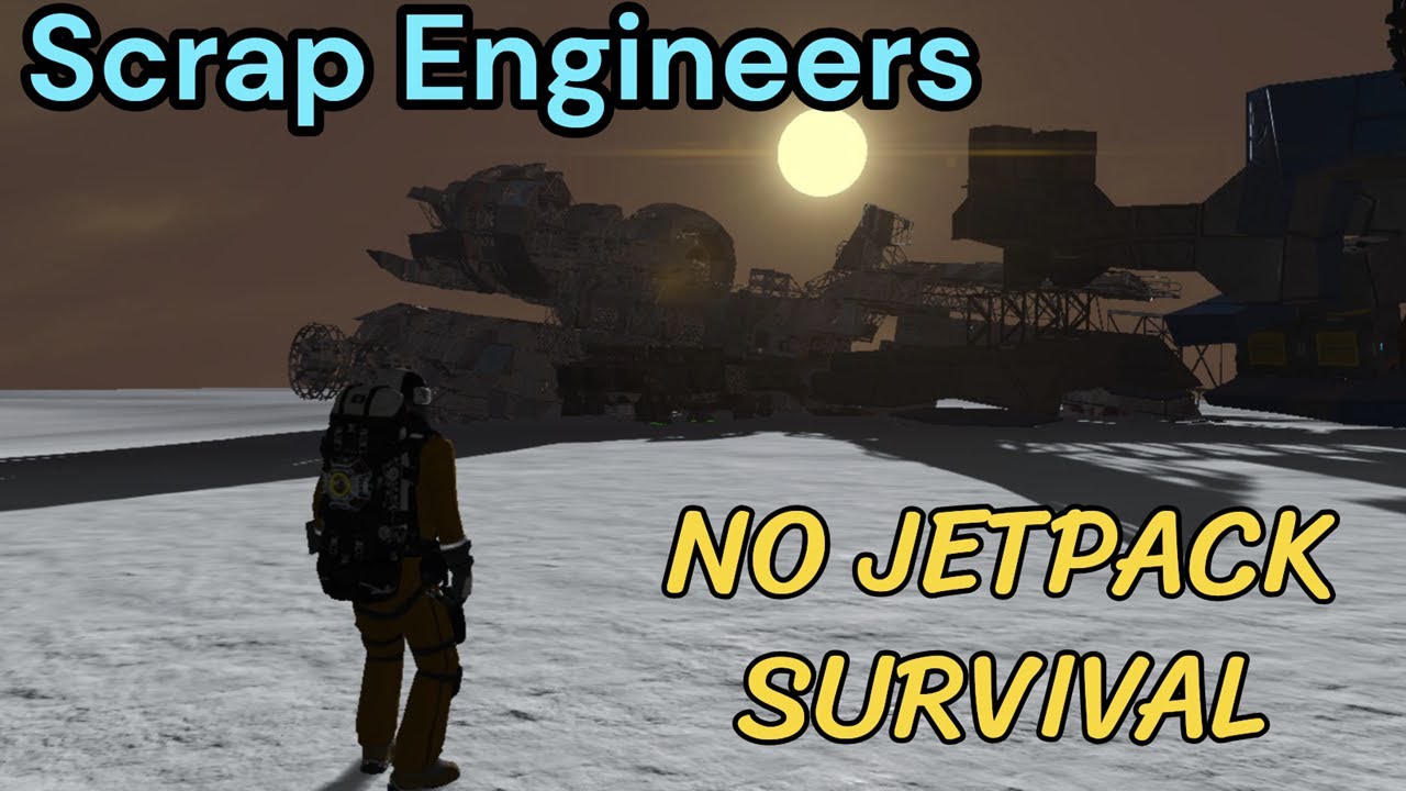 NO JETPACK Survival Space Engineers - YouTube