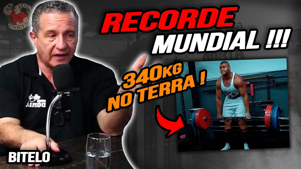BITELO VAI QUEBRAR O RECORDE MUNDIAL NO POWERLIFT !? 340KG NO TERRA ...
