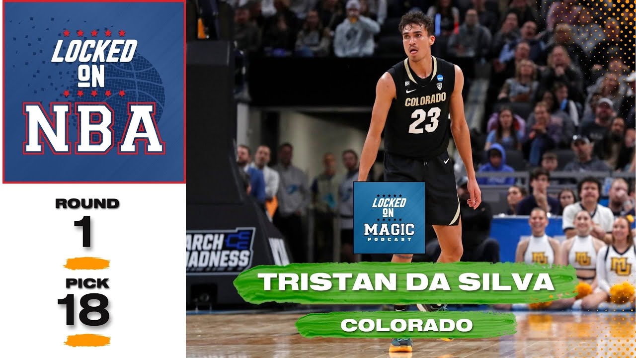 Orlando Magic Draft Tristan Da Silva in 2024 NBA Draft - YouTube