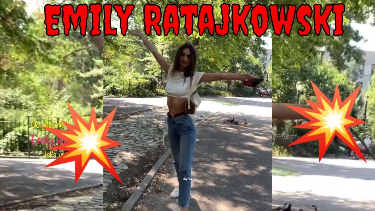 Emily Ratajkowski Hottest Tribute | Lovely Beautiful Dancing | Sky Ana ...