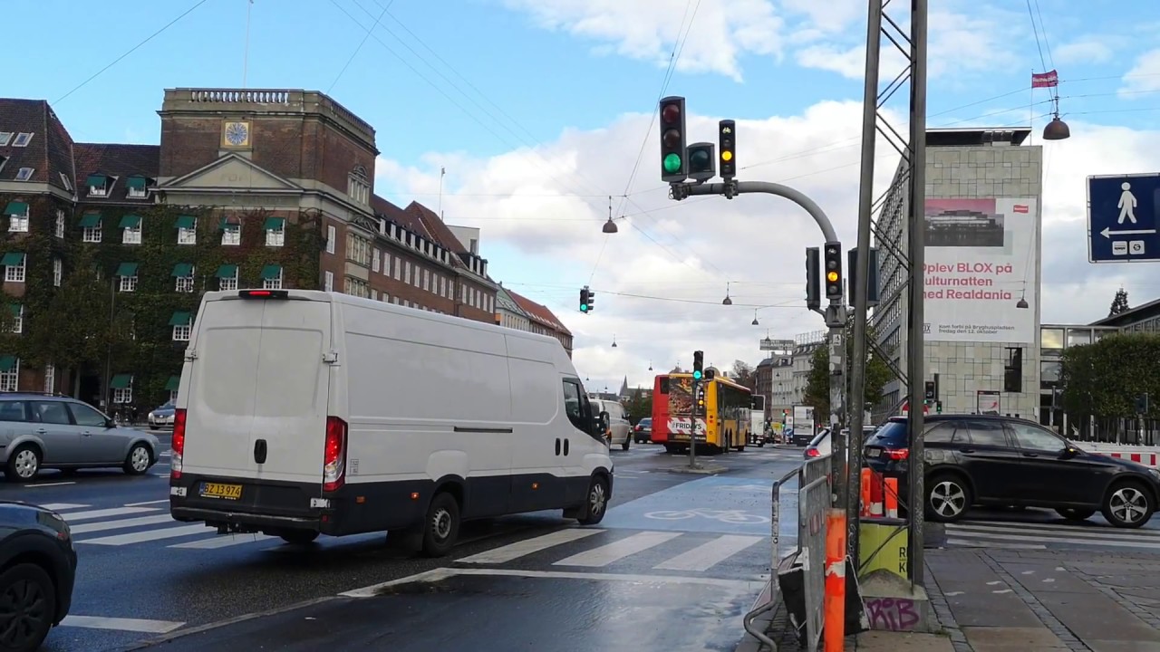 Copenhagen, Denmark (11) traffic lights with arrow to the right and for ...
