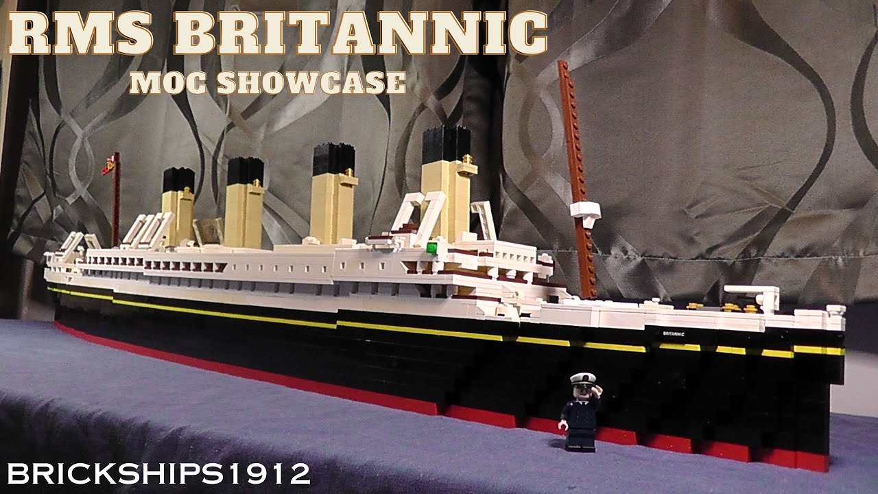RMS Britannic Moc Showcase - YouTube