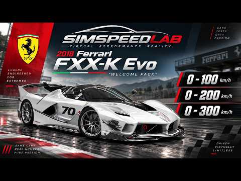 Ferrari FXX-K Evo 0–300 km/h
