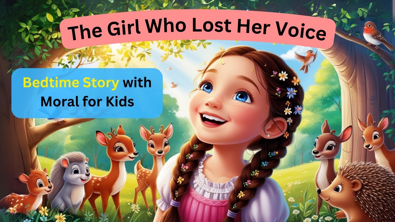 The Girl Who Lost Her Voice / MORAL Bedtime Story for Kids / EASY ...