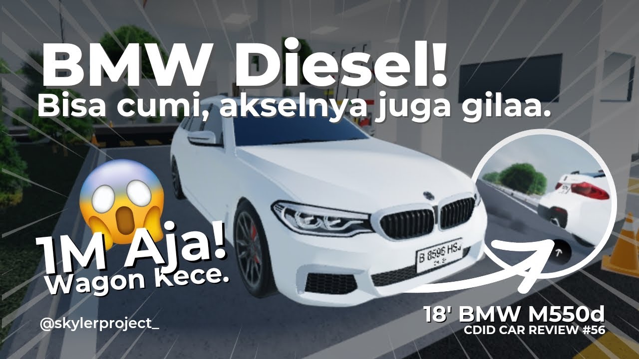 BMW Wagon Diesel Ngebut Parah! || 18' BMW M550d - CDID CAR REVIEW #56 ...