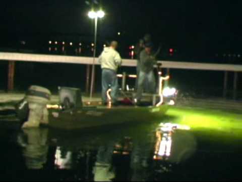 Bowfishing At Night