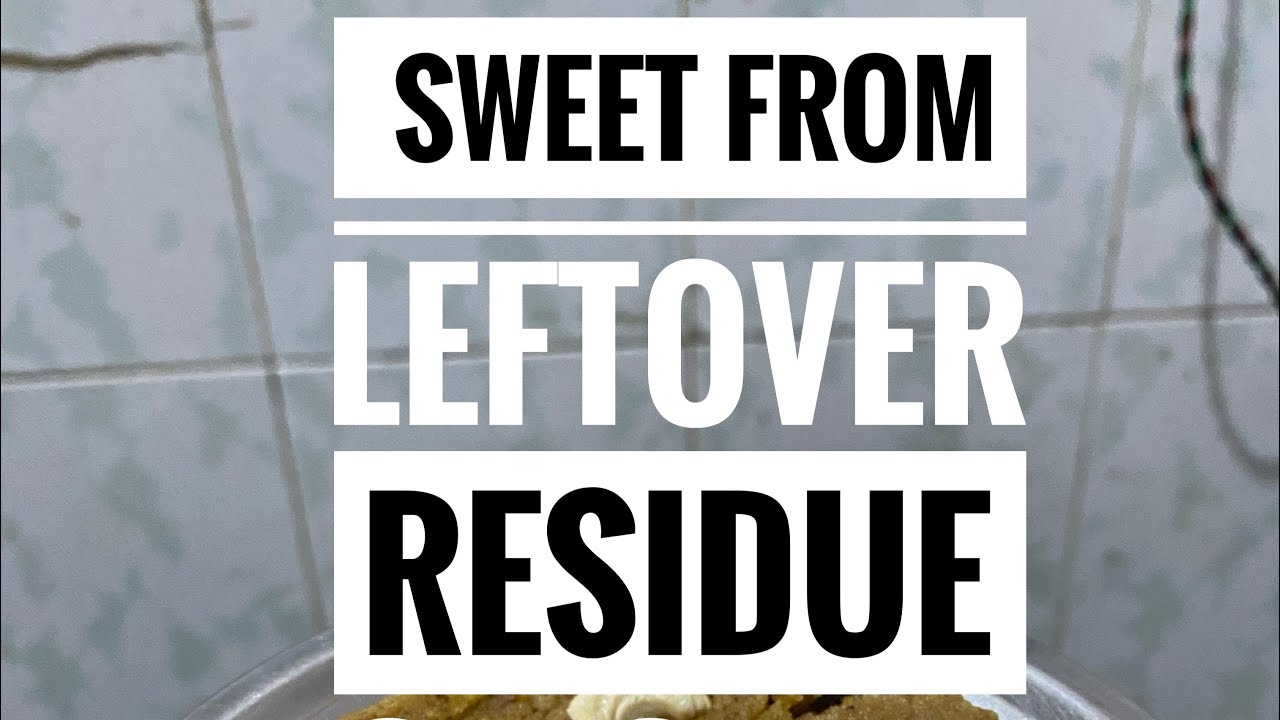 "Turning Leftovers into Sweet Magic!" "A sweet treat made from the ...
