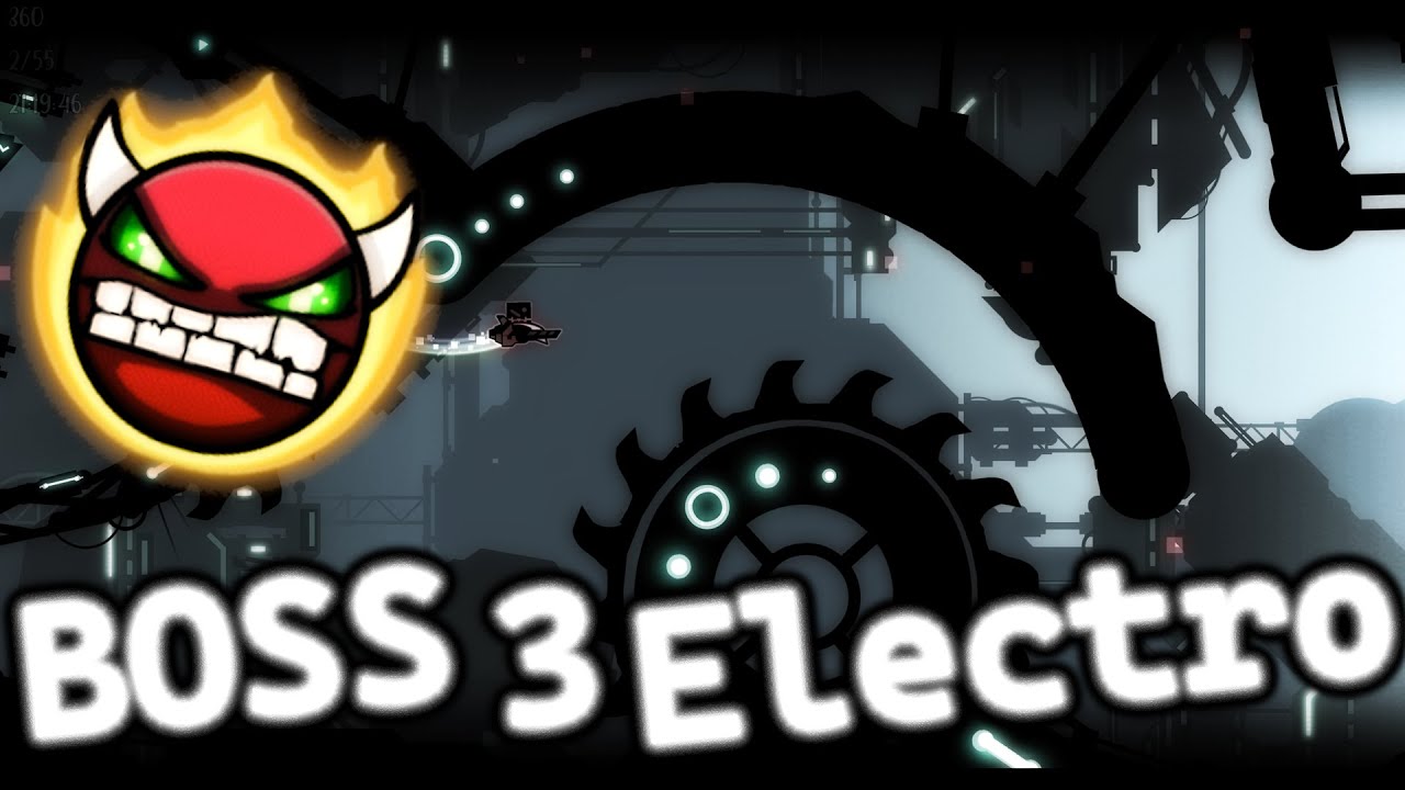 BOSS 3 Electro by Xender Game | (Hard Demon) Geometry Dash - YouTube