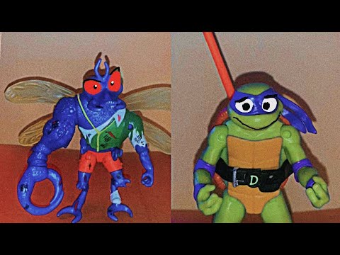 TMNT Mutant Mayhem Stop Motion - Superfly talks about Humans - YouTube