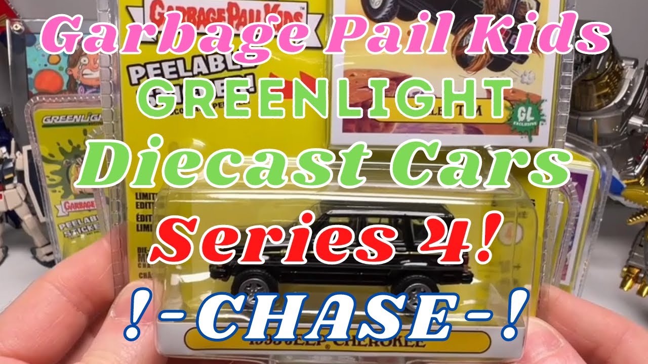 Garbage Pail Kids Greenlight Diecast Cars Series 4! CHASE! - YouTube